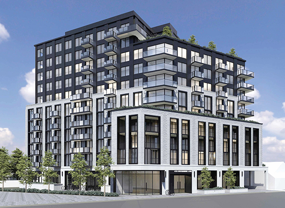 Community meeting on plan for 12-storey building on Woodbine south of ...