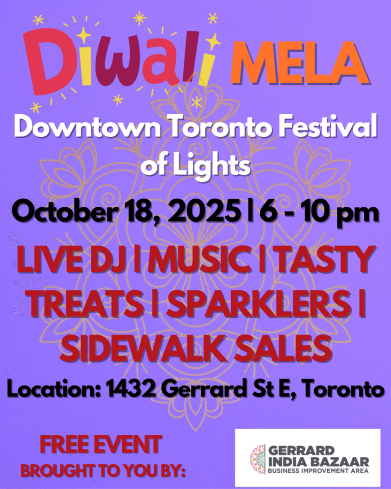 Gerrard India Bazaar Diwali celebration slated for this Saturday night ...