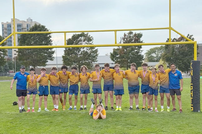 Balmy Beach Rugby Club's junior boys teams celebrate winning trio of ...