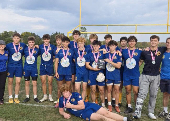 Balmy Beach Rugby Club's junior boys teams celebrate winning trio of ...
