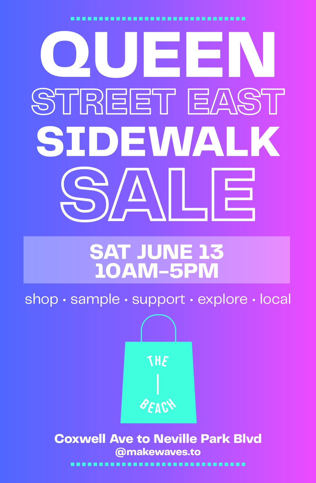 Queen Street East Sidewalk Sale – Beach Metro Community News